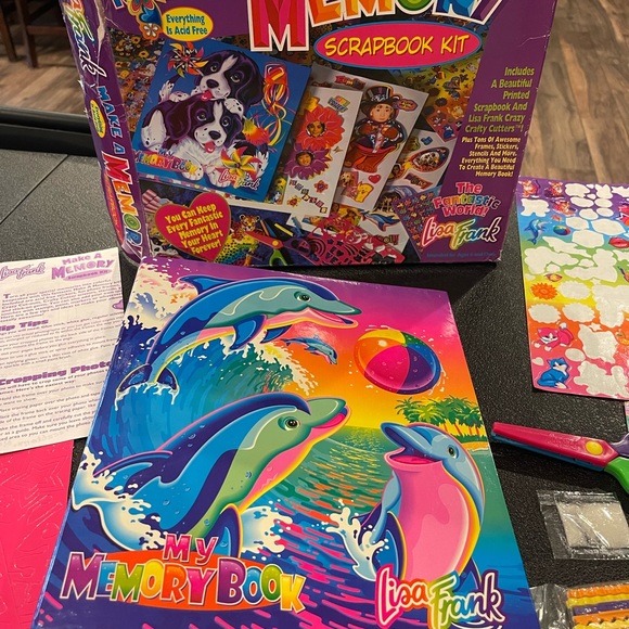 Lisa Frank | Office | 98s Lisa Frank Memory Scrapbook Kit | Poshmark